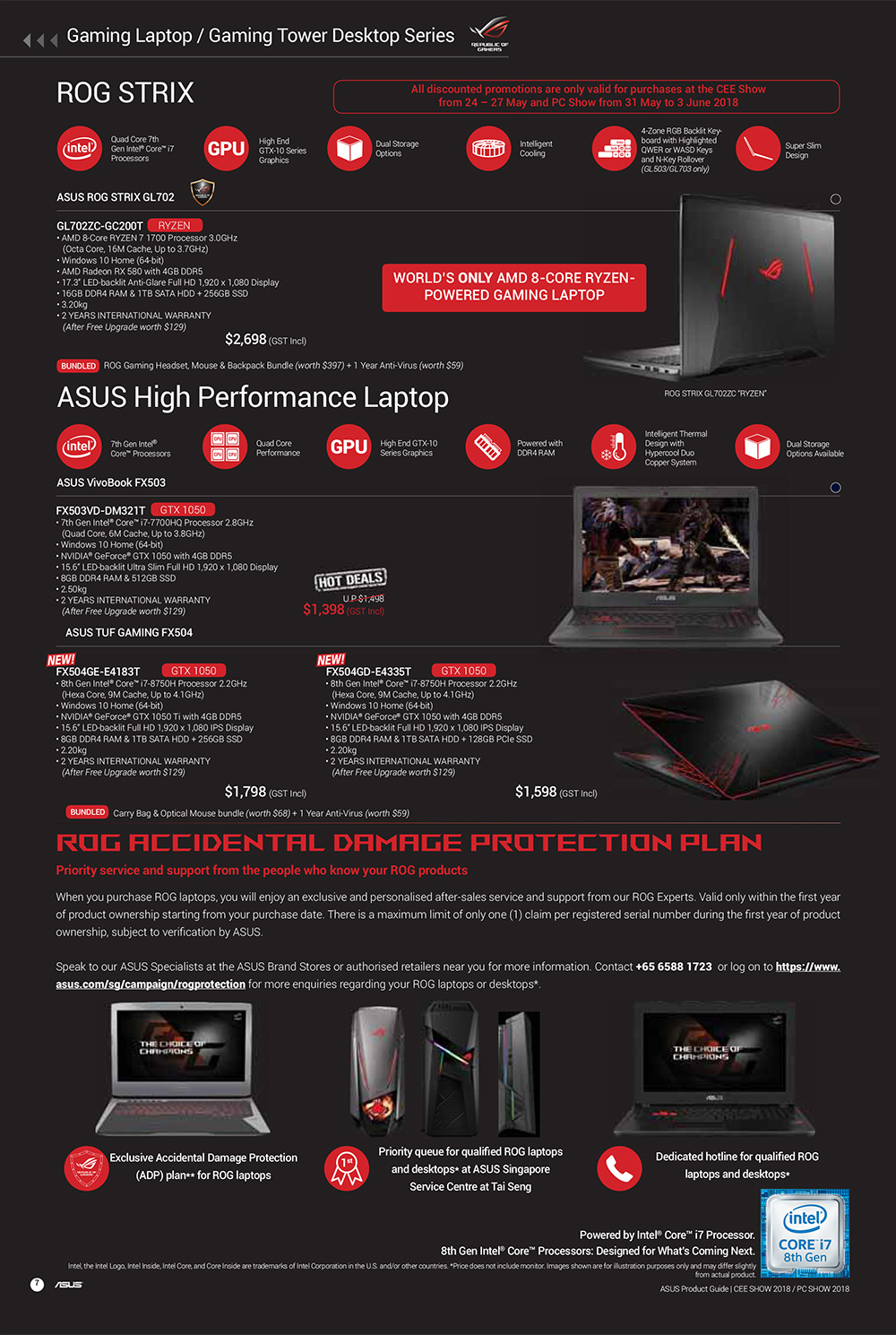 ASUS Product Guide - Pg 07 Brochures from CEE 2018 on Tech Show Portal ...
