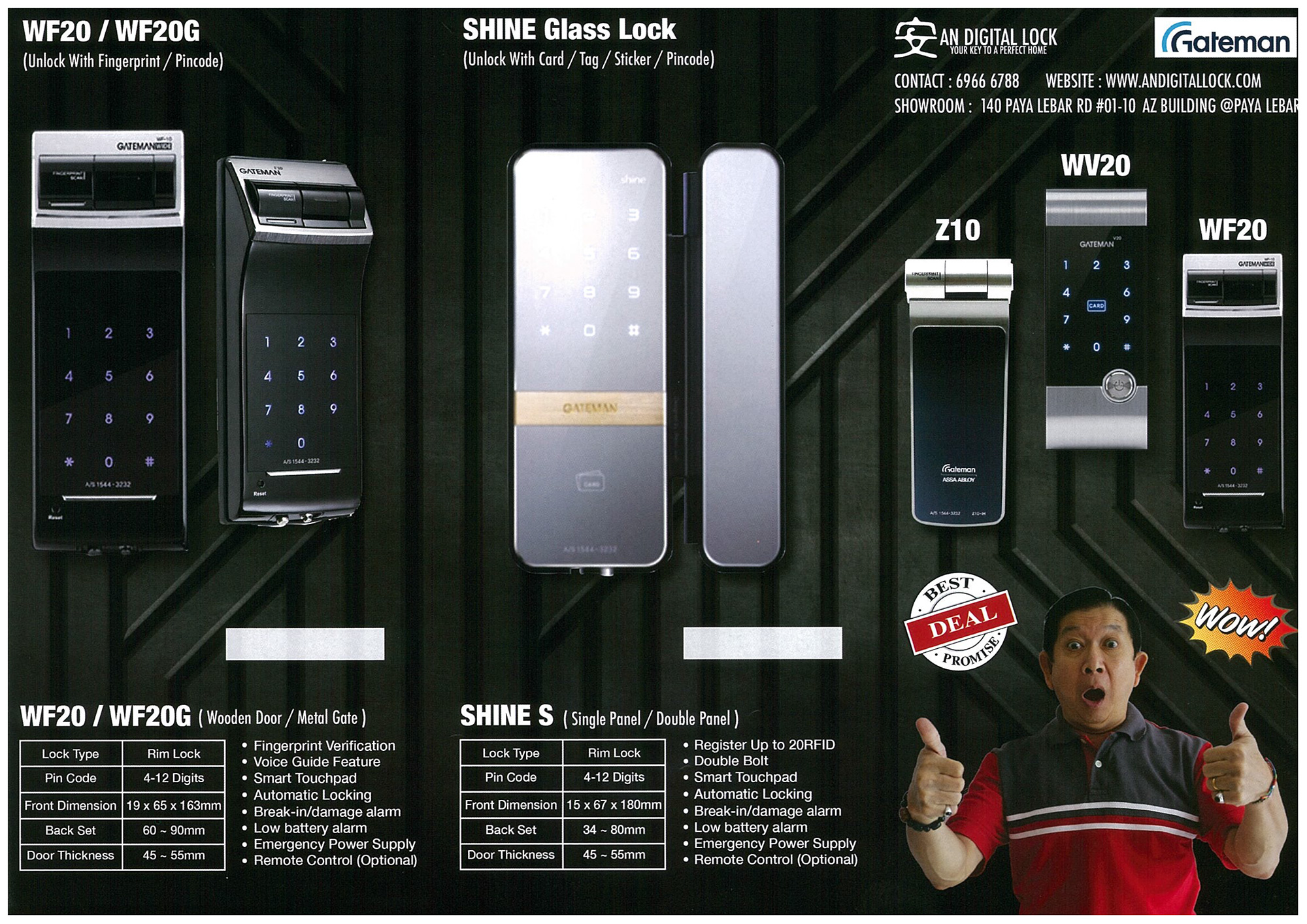 Gateman - Pg 1 Brochures from CEE 2018 on Tech Show Portal ...