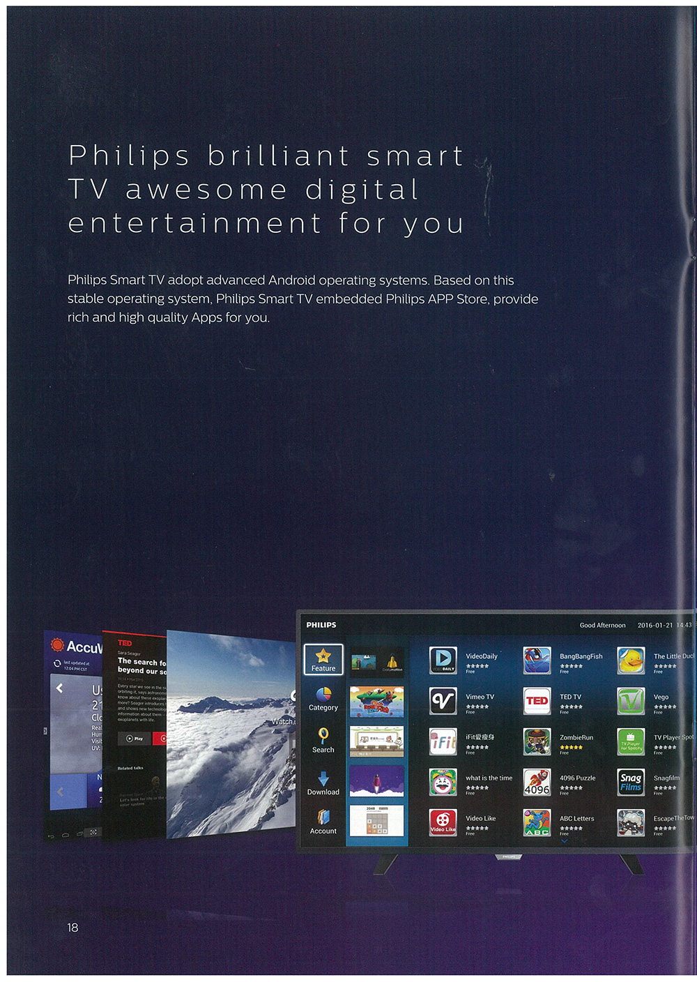 Philips TV brochure - pg 13 Brochures from CEE 2018 on Tech Show Portal ...