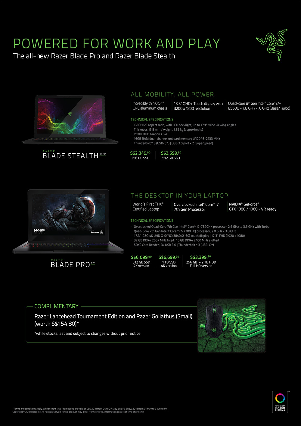 Razer - page 3 Brochures from CEE 2018 on Tech Show Portal ...