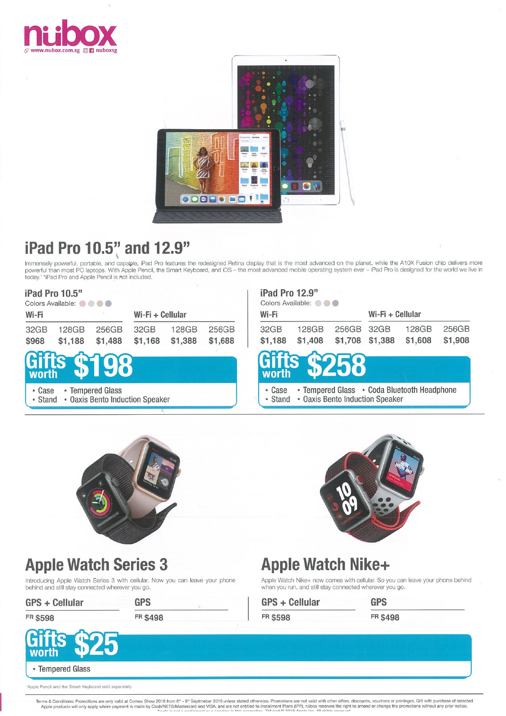 Apple iPad / Watch - page 2 Brochures from COMEX 2018 Singapore on Tech ...
