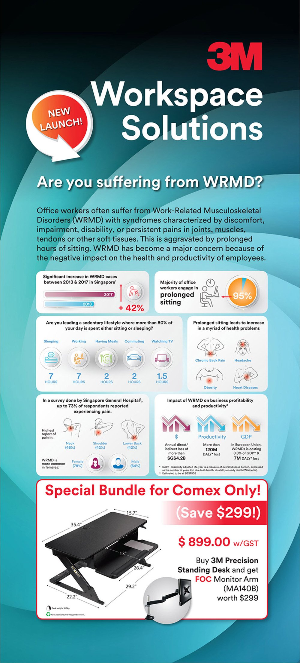3M Workspace Solutions - 2 Brochures from COMEX 2018 Singapore on Tech Show Portal ...