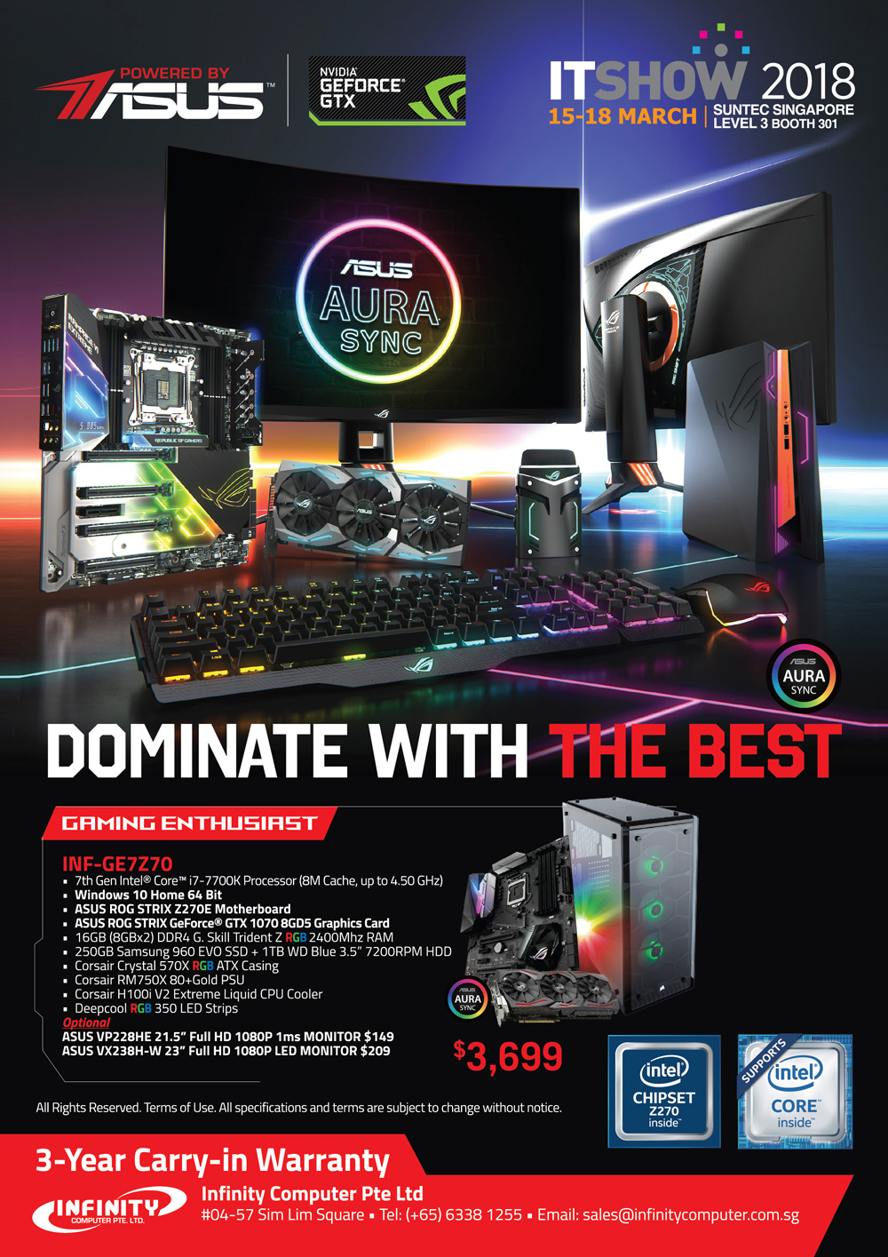 [Official] ASUS @ IT Show 2018 - Brochures & Promo | HardwareZone Forums