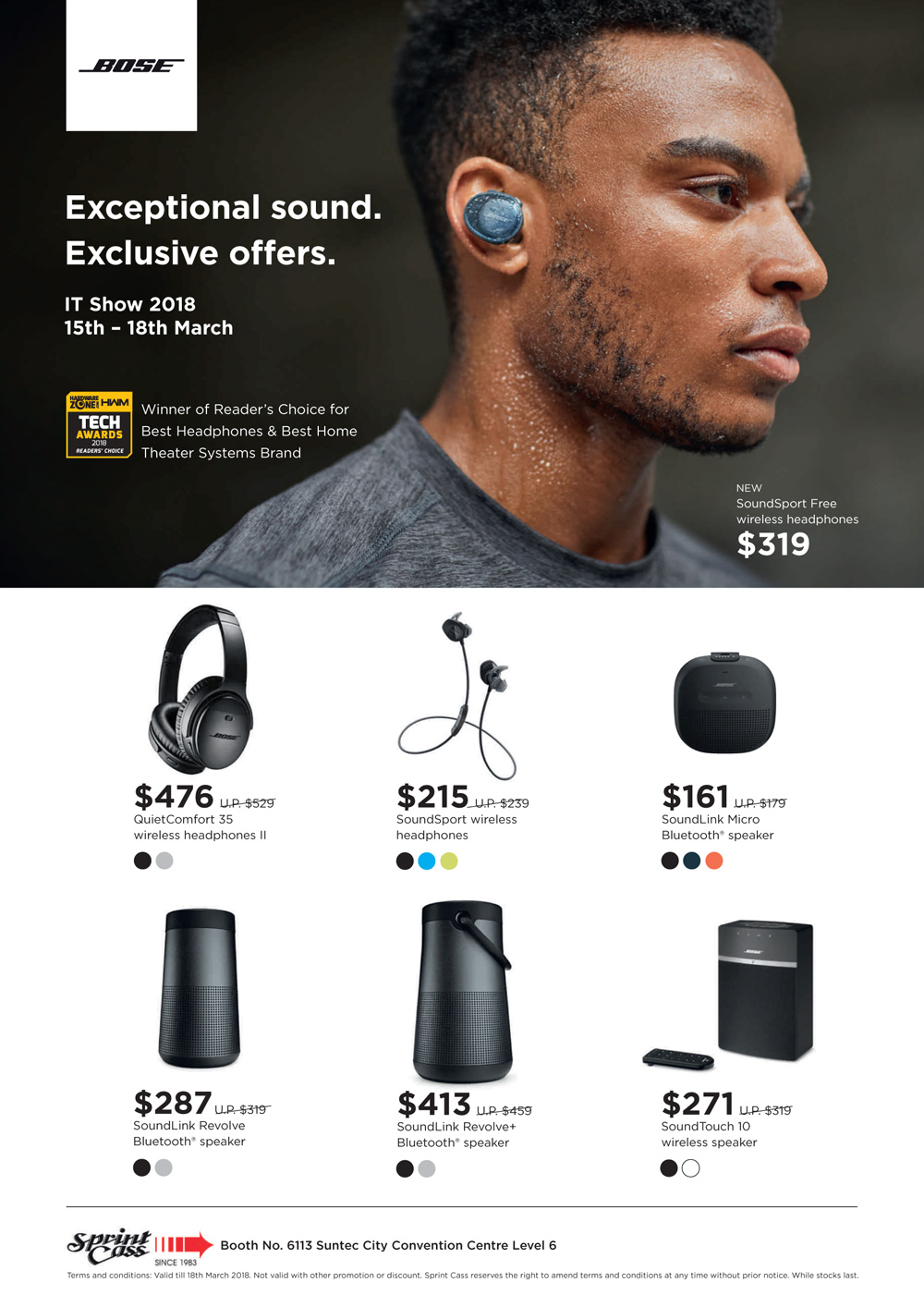 Bose Brochures from IT Show 2018 Singapore on Tech Show Portal ...