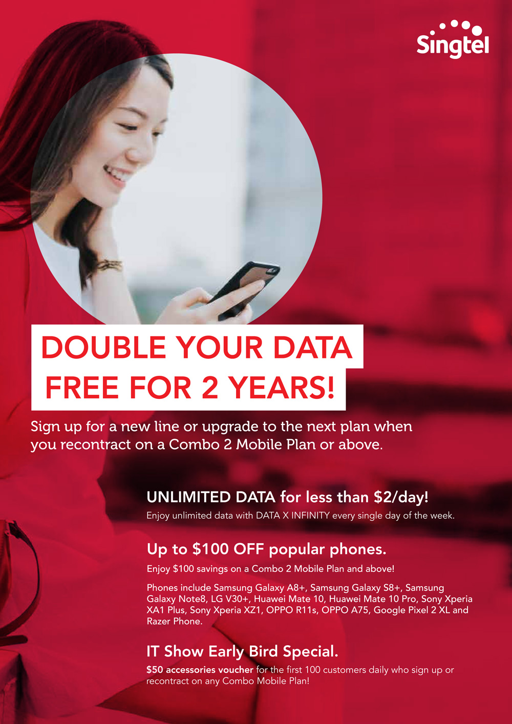 Singtel - Pg 1 Brochures from IT Show 2018 Singapore on Tech Show ...