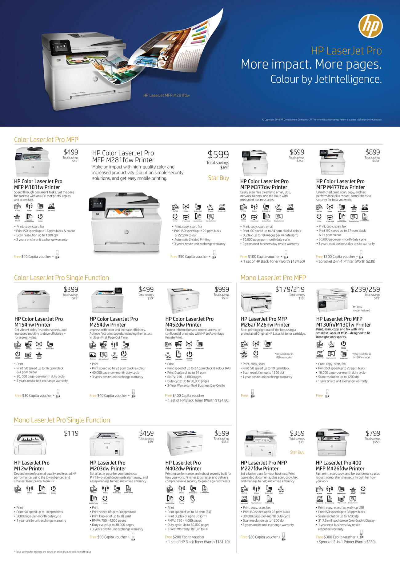 HP Printers - Pg 3 Brochures from IT Show 2018 Singapore on Tech Show ...