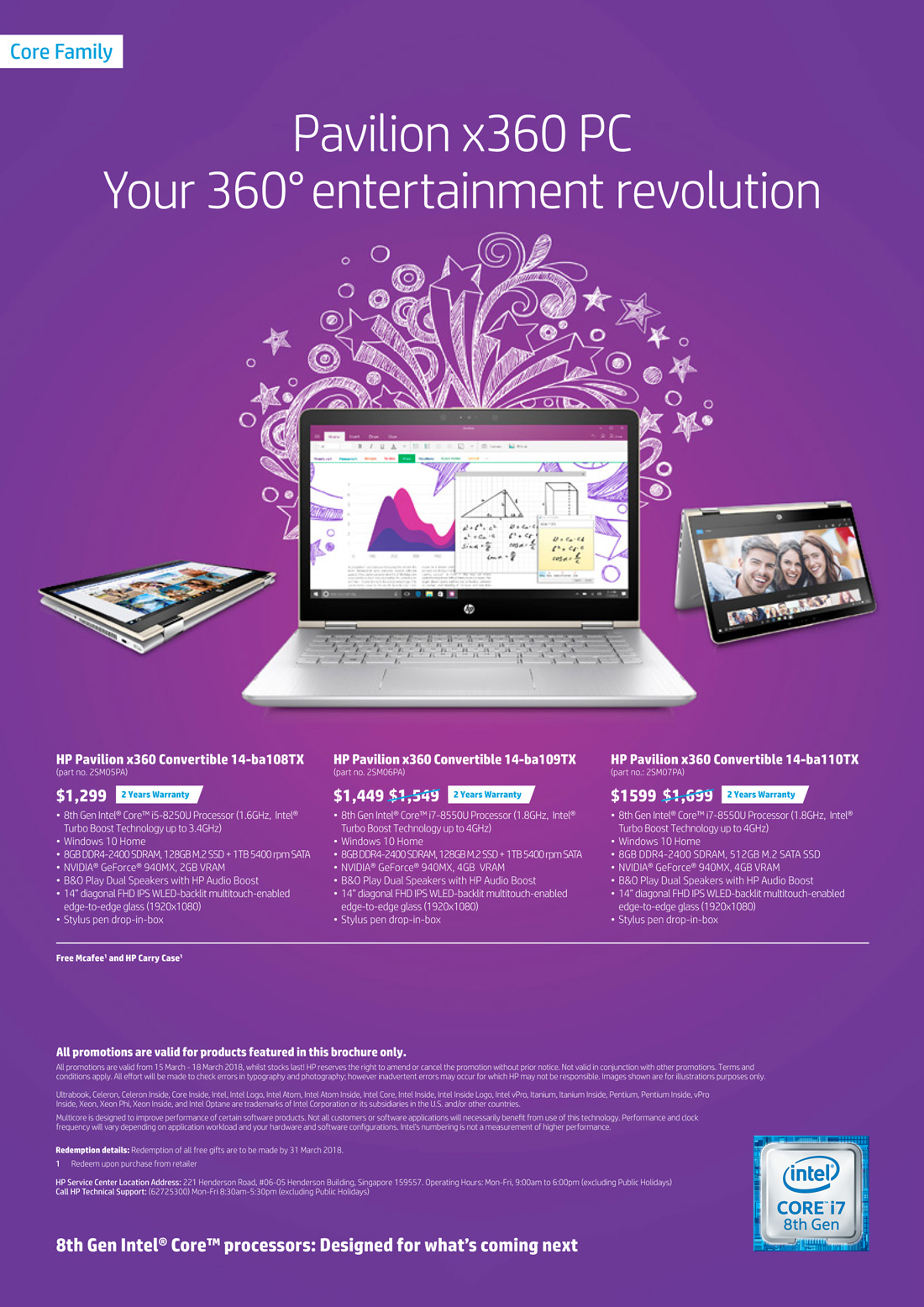 HP notebooks - Pg 3 Brochures from IT Show 2018 Singapore on Tech Show Portal - HardwareZone.com.sg