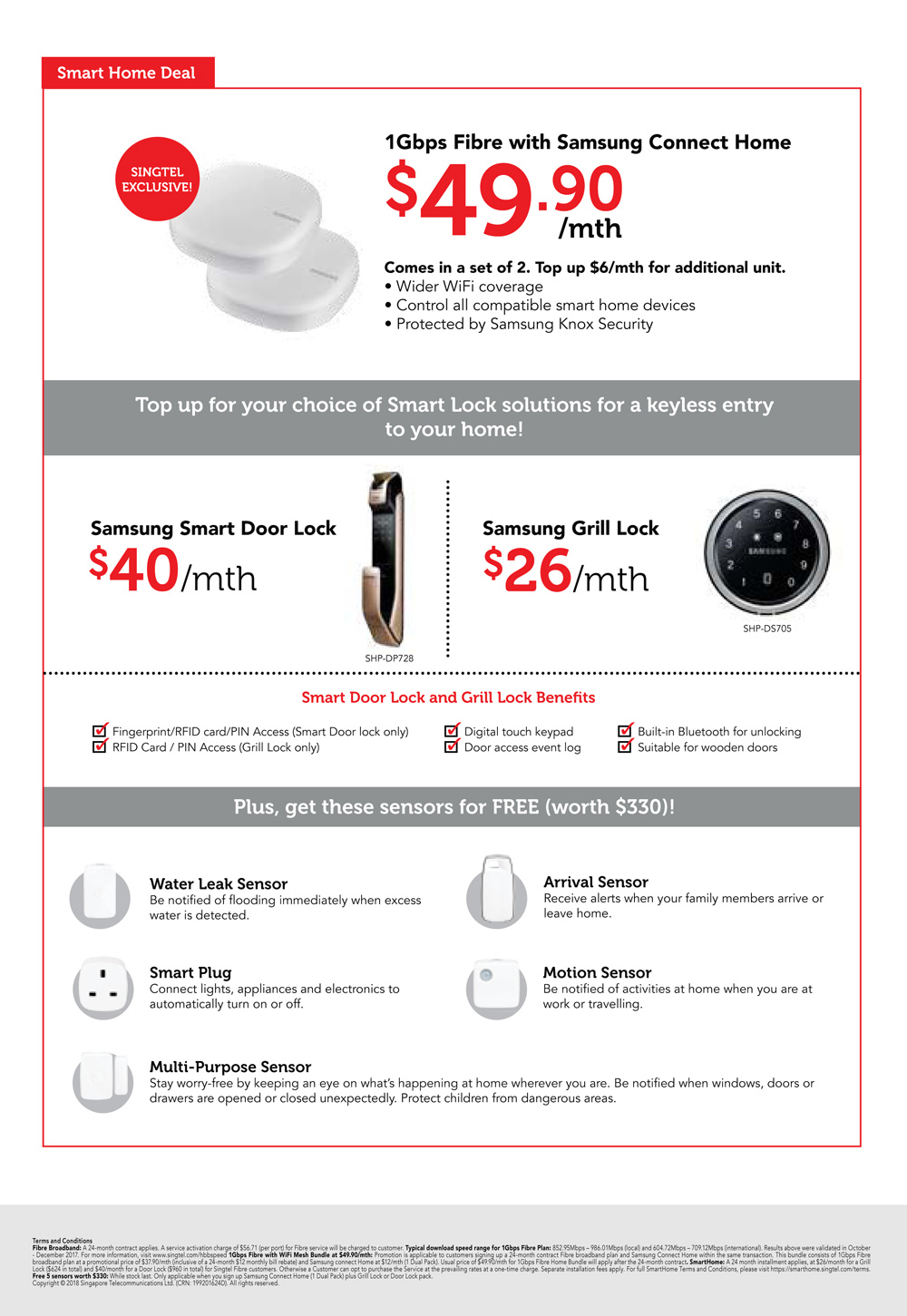 Singtel Broadband - Pg 5 Brochures from IT Show 2018 Singapore on Tech ...