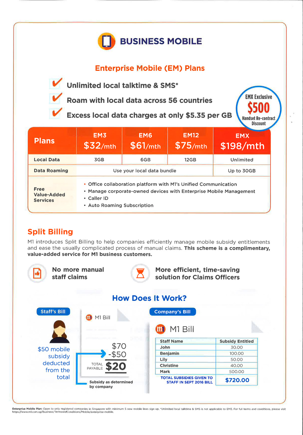 M1 business - page 5 Brochures from IT Show 2018 Singapore on Tech Show ...