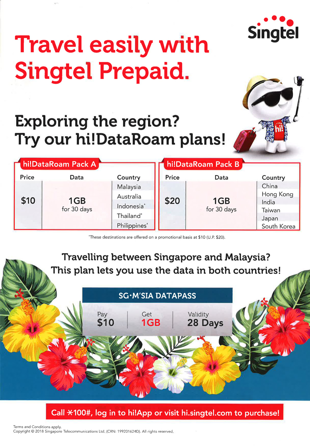 Singtel Prepaid - Pg 2 Brochures from IT Show 2018 Singapore on Tech ...