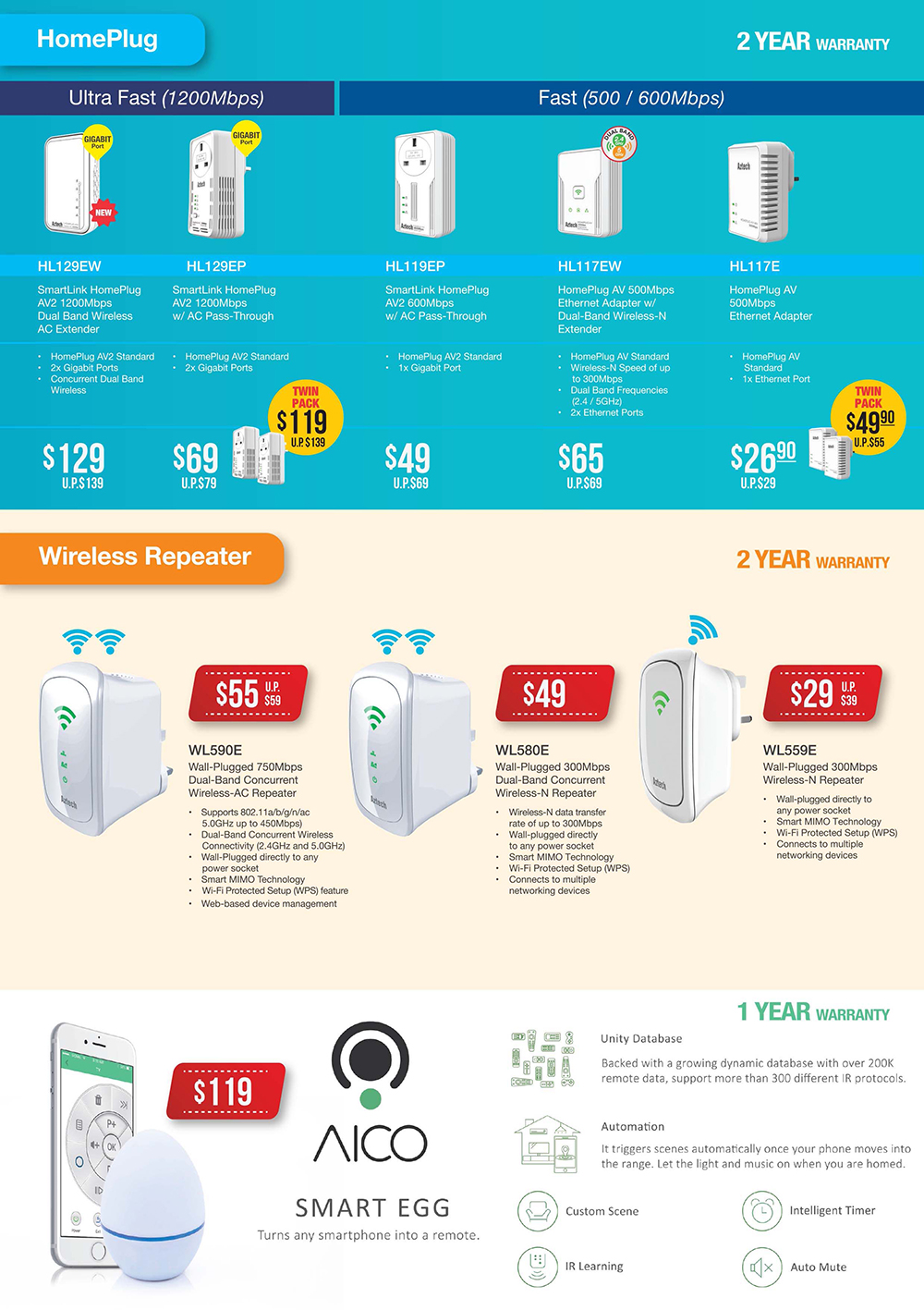 Aztech - Pg 3 Brochures from PC Show 2018 on Tech Show Portal ...