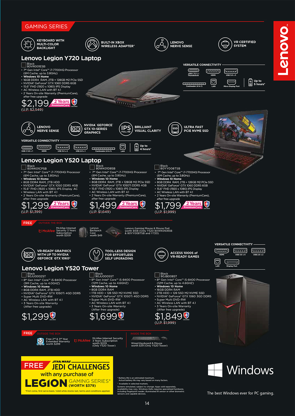 Lenovo Gaming Brochures from PC Show 2018 on Tech Show Portal ...