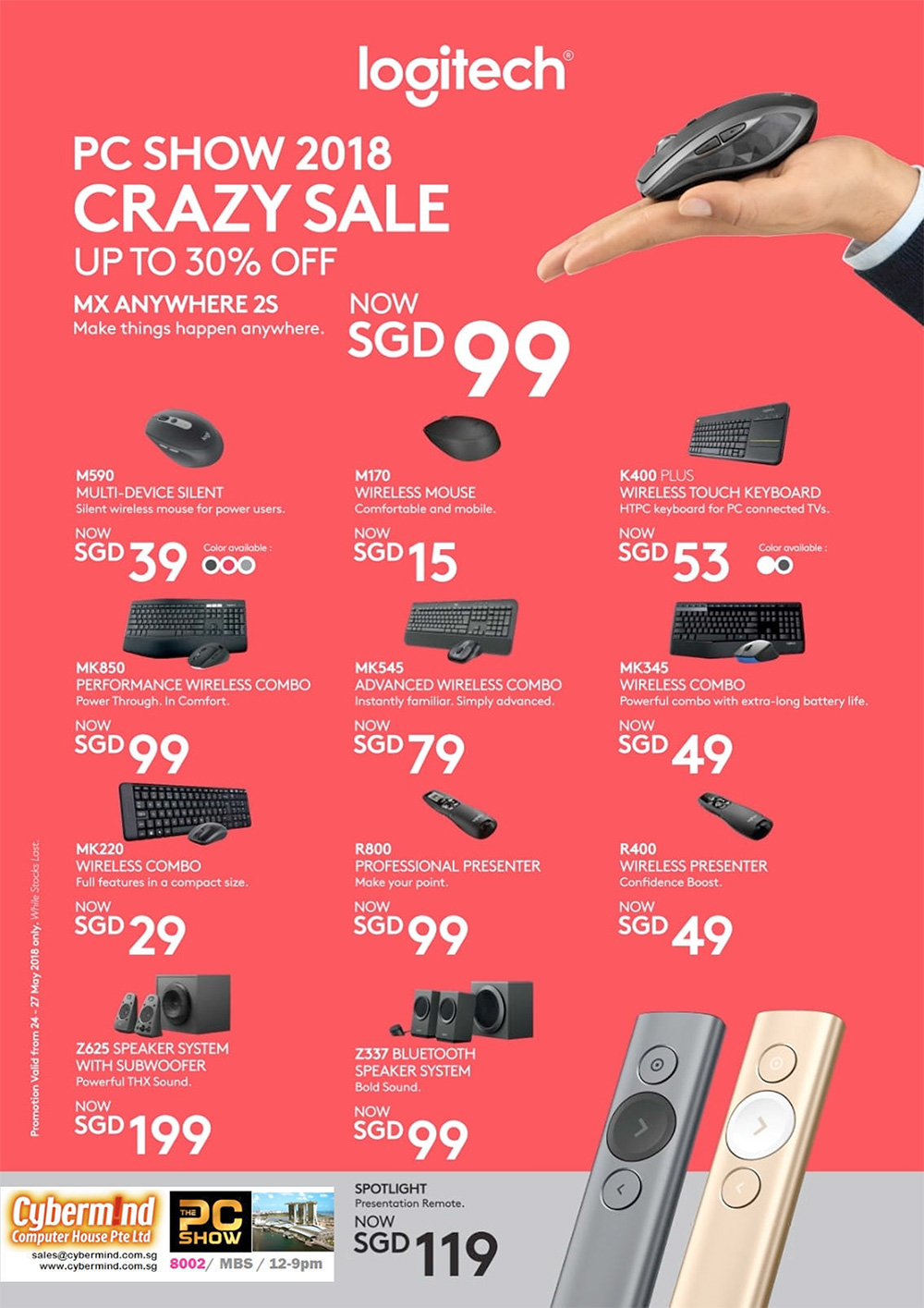 Logitech - page 1 Brochures from PC Show 2018 on Tech Show Portal ...