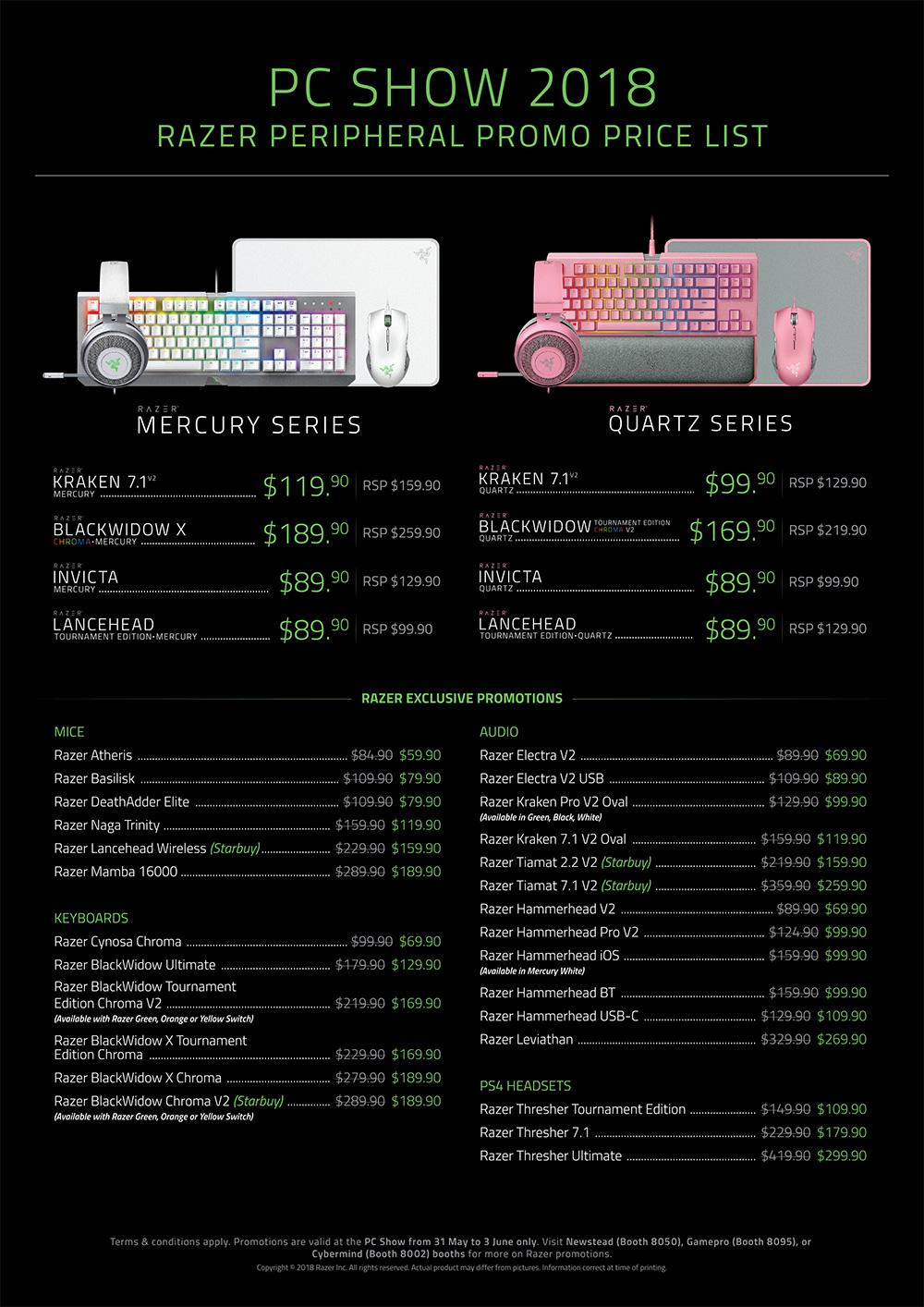 Razer - page 2 Brochures from PC Show 2018 on Tech Show Portal ...