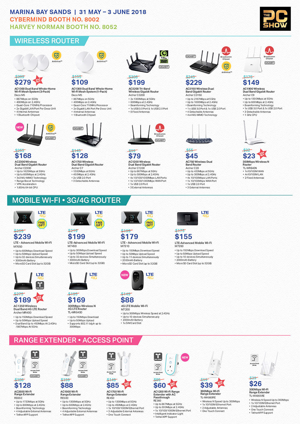 TP-Link - page 2 Brochures from PC Show 2018 on Tech Show Portal ...