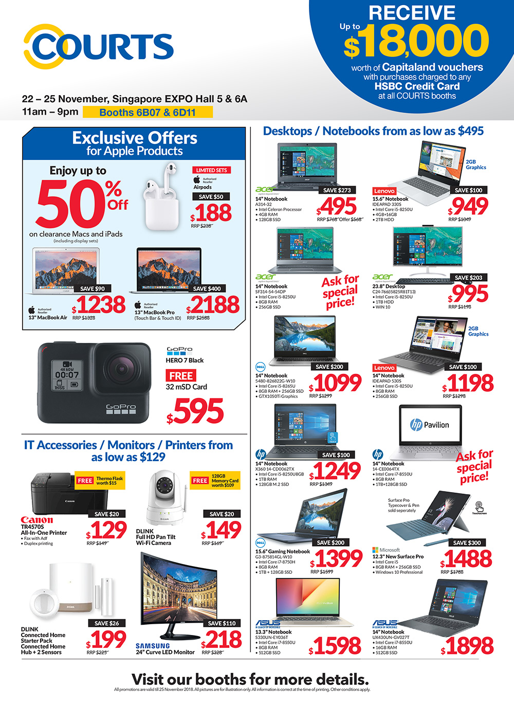 Courts Brochures from SITEX 2018 Singapore on Tech Show Portal ...