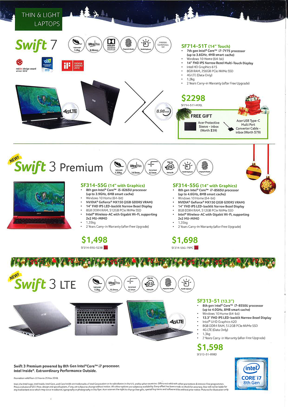 Acer - page 2 Brochures from SITEX 2018 Singapore on Tech Show Portal ...