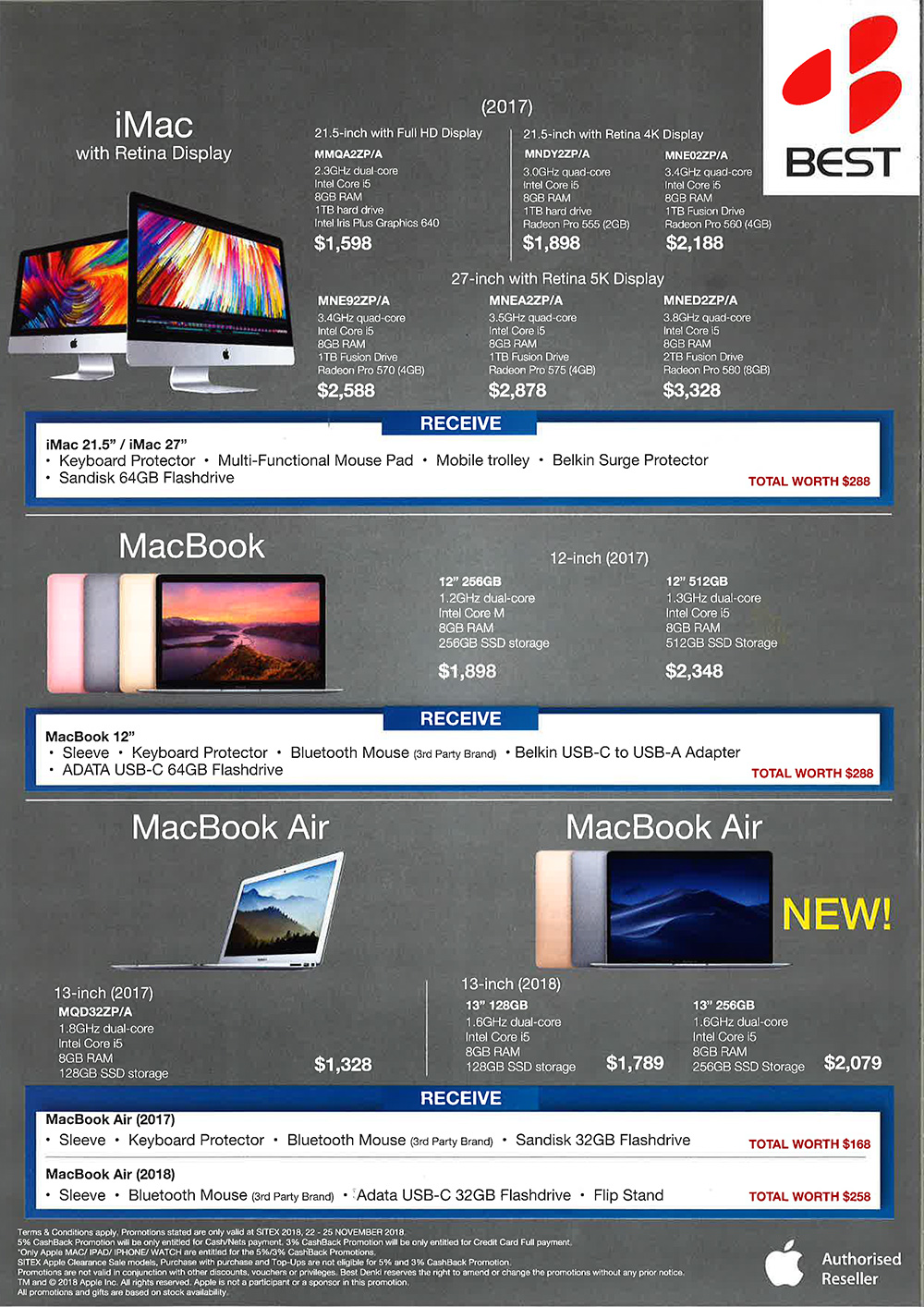 Apple - page 3 Brochures from SITEX 2018 Singapore on Tech Show Portal ...