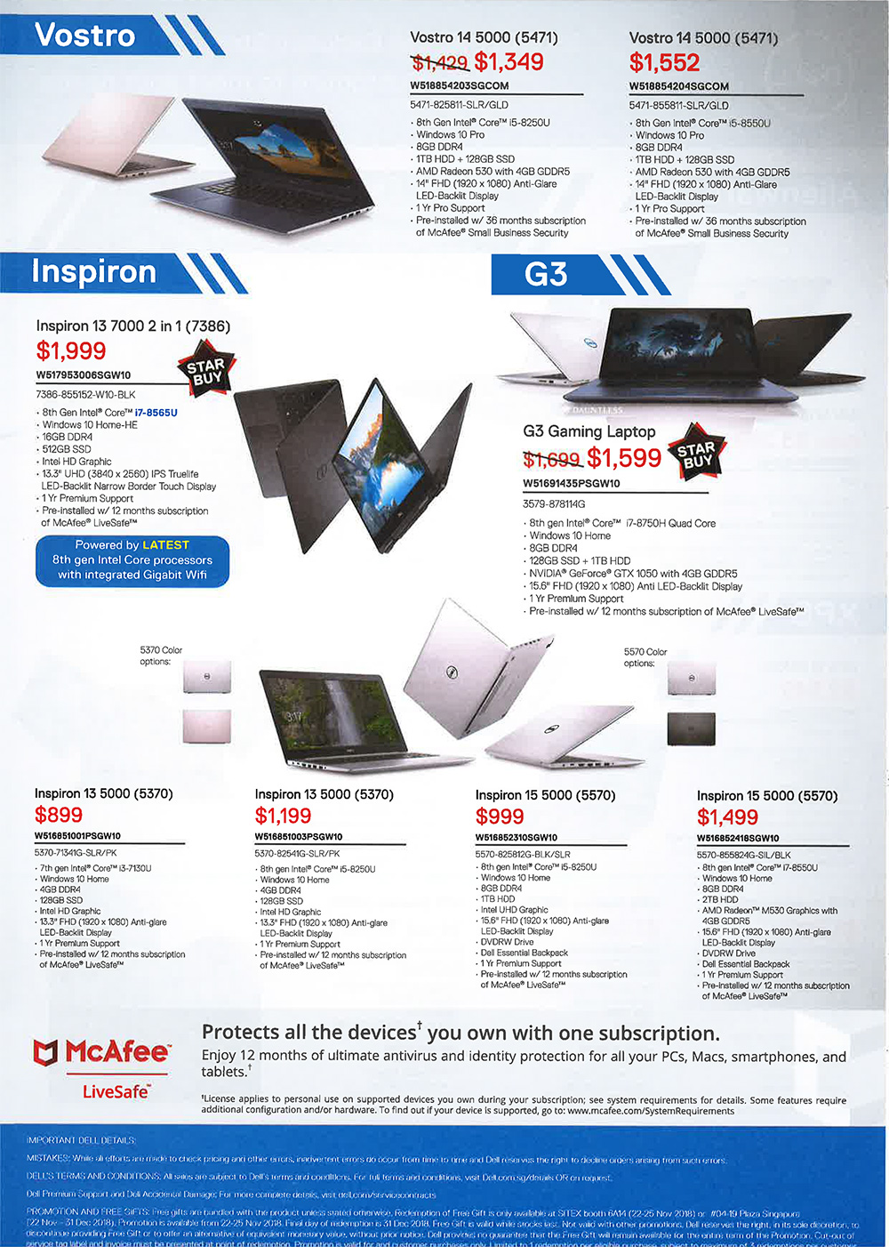 Dell notebooks Brochures from SITEX 2018 Singapore on Tech Show Portal - HardwareZone.com.sg