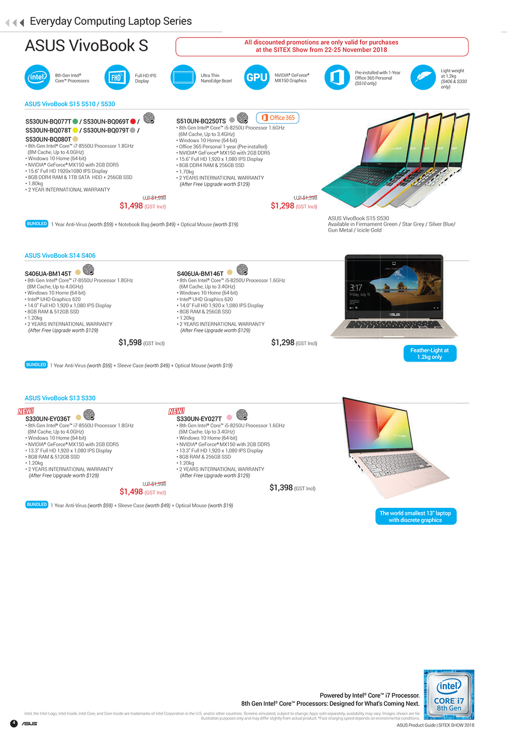 ASUS Product Guide - Pg 04 Brochures from SITEX 2018 Singapore on Tech ...