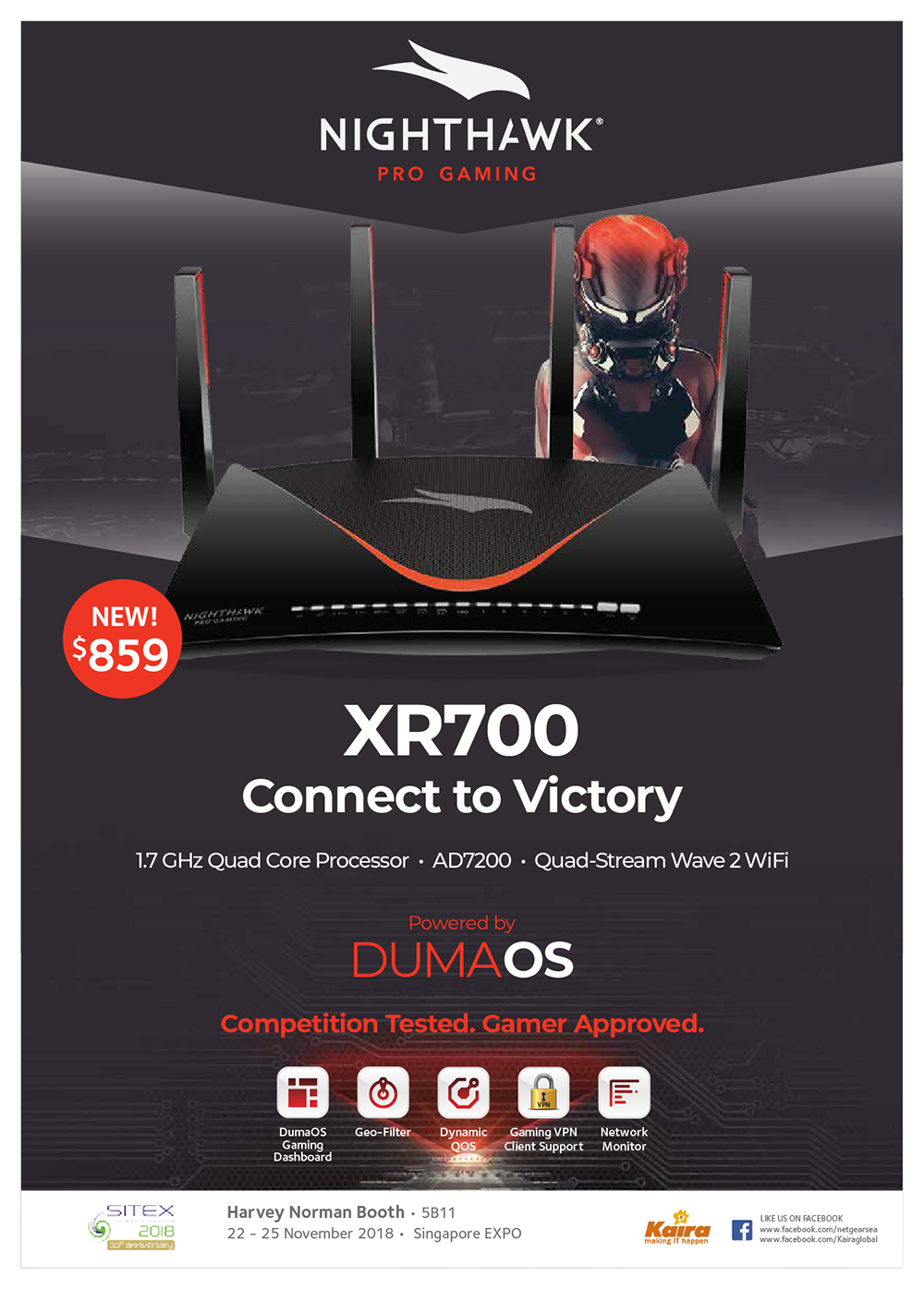 Netgear Routers - Pg 1 Brochures from SITEX 2018 Singapore on Tech Show ...