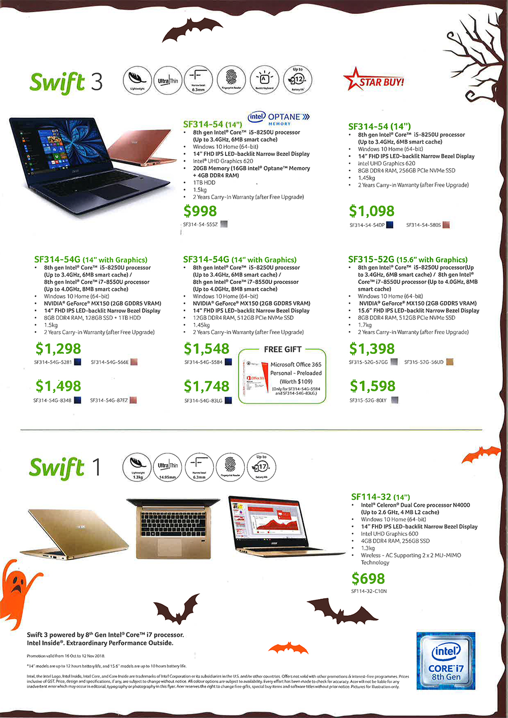 Acer - page 3 Brochures from The Tech Show 2018 Singapore on Tech Show ...