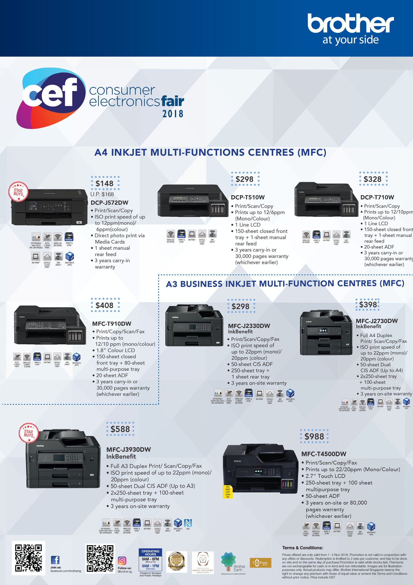 Brother - Pg 2 Brochures from The Tech Show 2018 Singapore on Tech Show ...