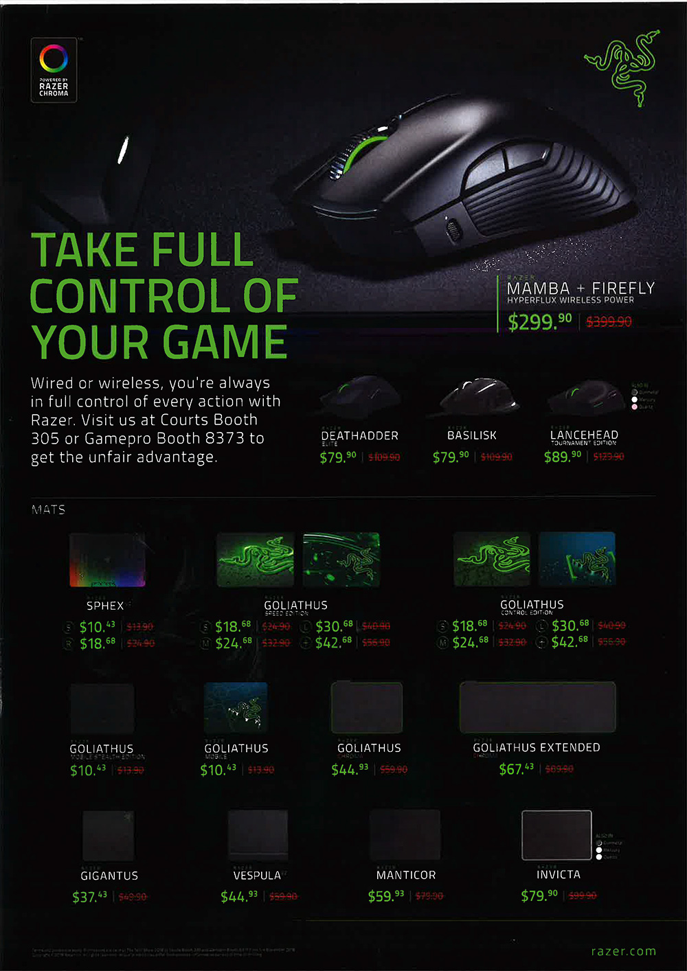 Razer - page 2 Brochures from The Tech Show 2018 Singapore on Tech Show ...