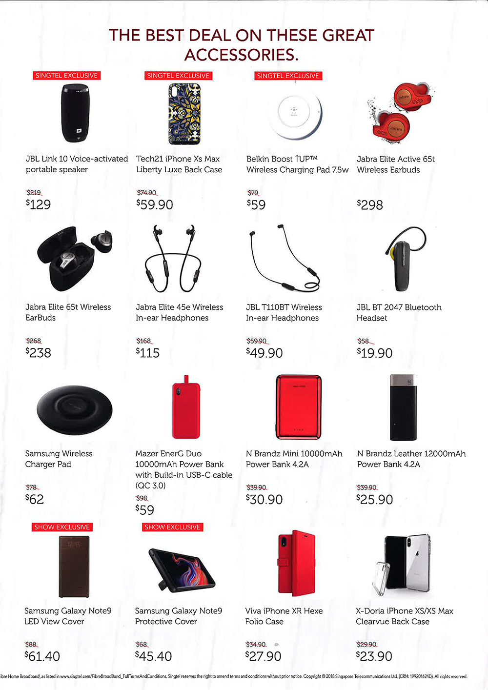 Singtel - page 7 Brochures from The Tech Show 2018 Singapore on Tech ...