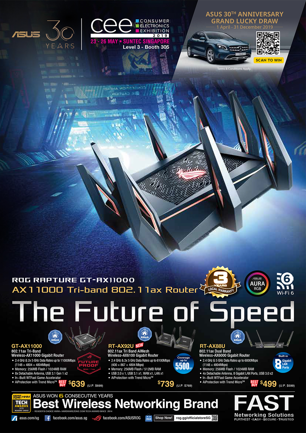 ASUS Networking - Pg 02 Brochures from CEE 2019 on Tech Show Portal ...