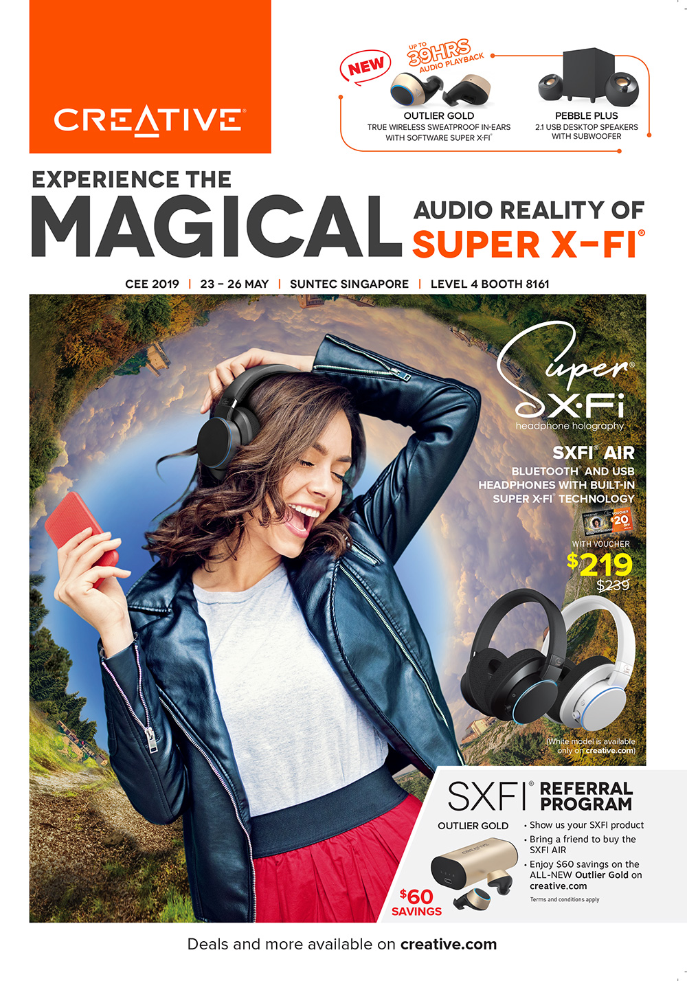 Creative Product Guide - Pg 01 Brochures from CEE 2019 on Tech Show ...