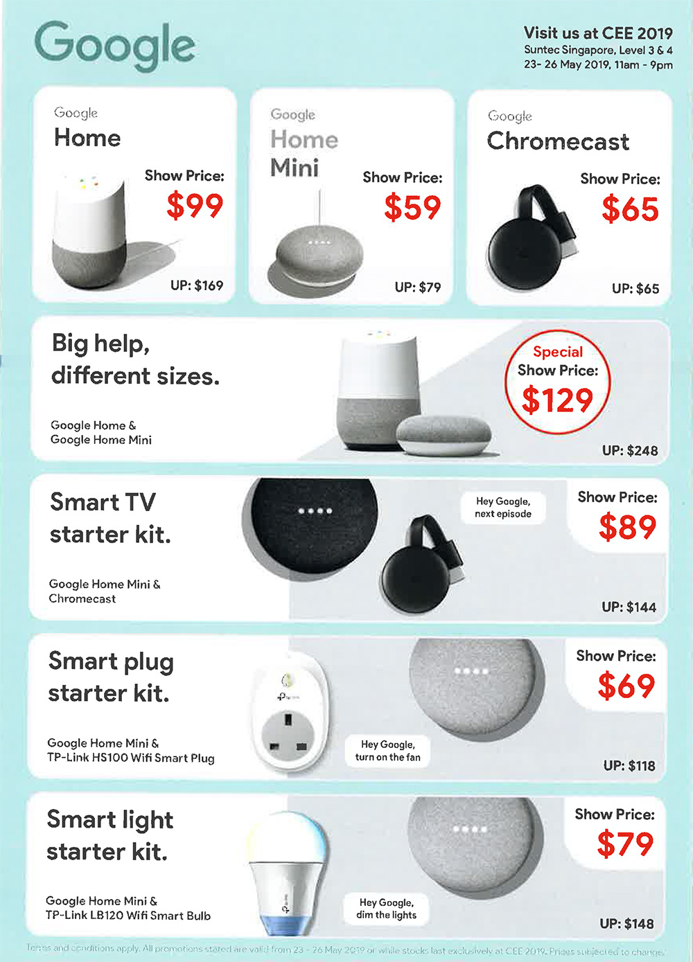 Google - Pg 04 Brochures from CEE 2019 on Tech Show Portal ...