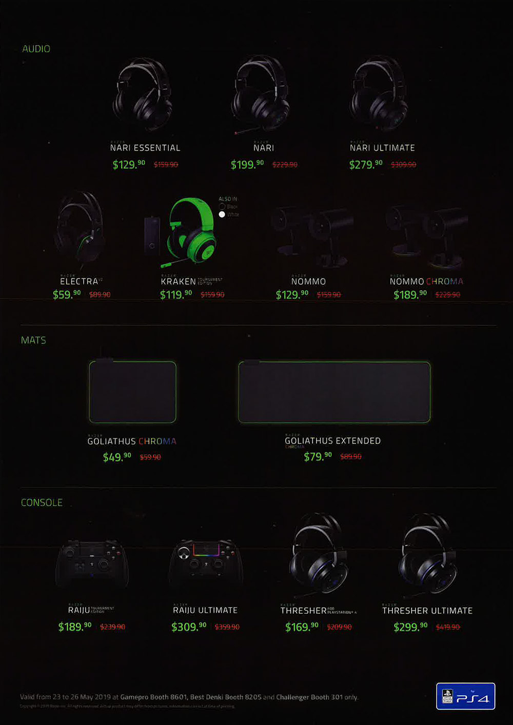 Razer Headsets Brochures from CEE 2019 on Tech Show Portal ...
