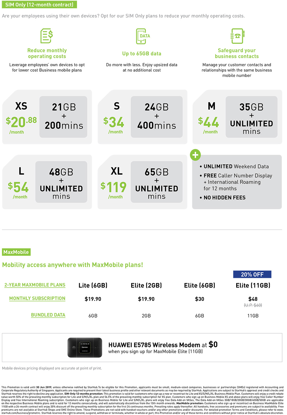 StarHub Enterprise - pg 3 Brochures from CEE 2019 on Tech Show Portal ...