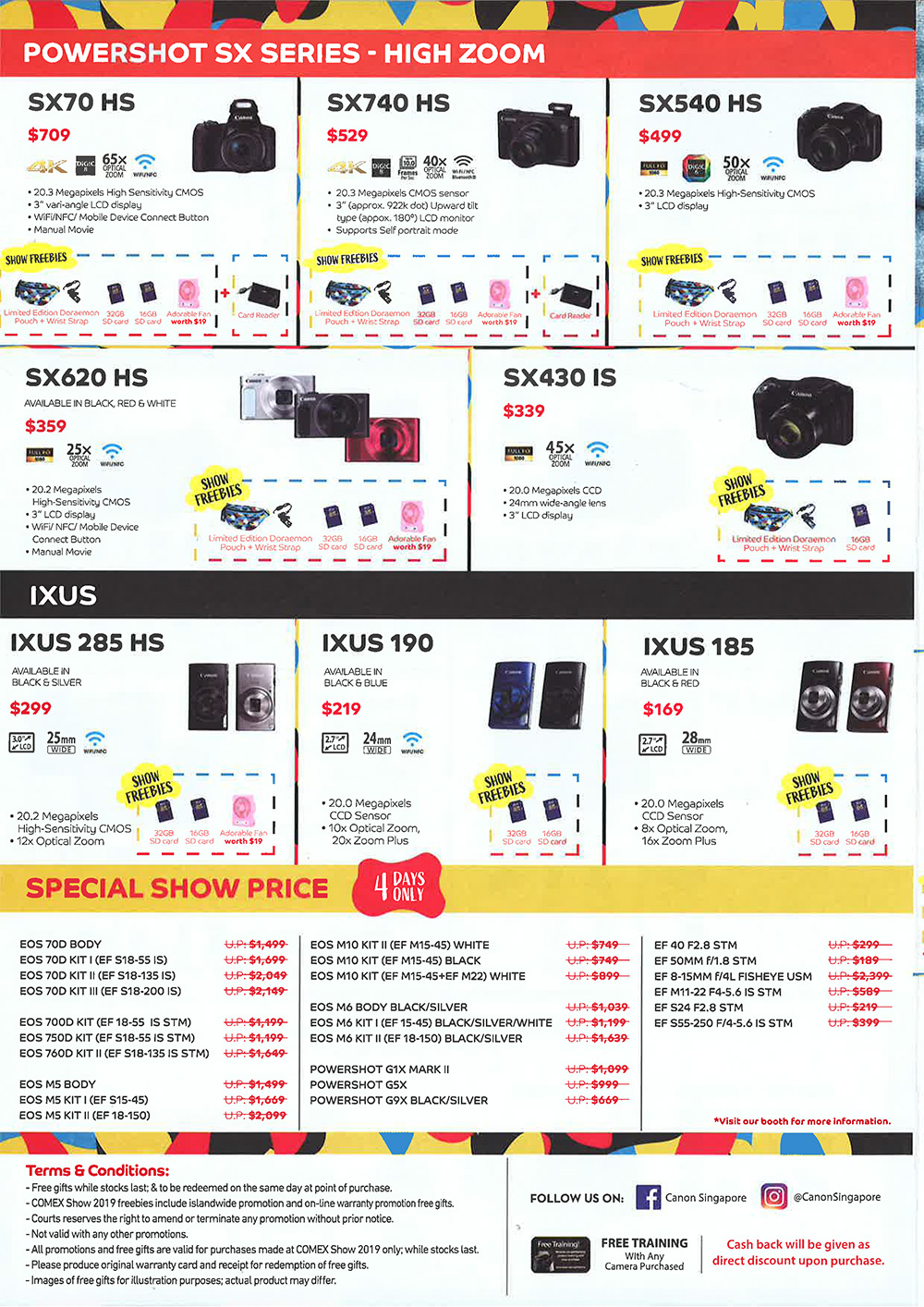 Canon cameras - page 4 Brochures from COMEX 2019 Singapore on Tech Show ...