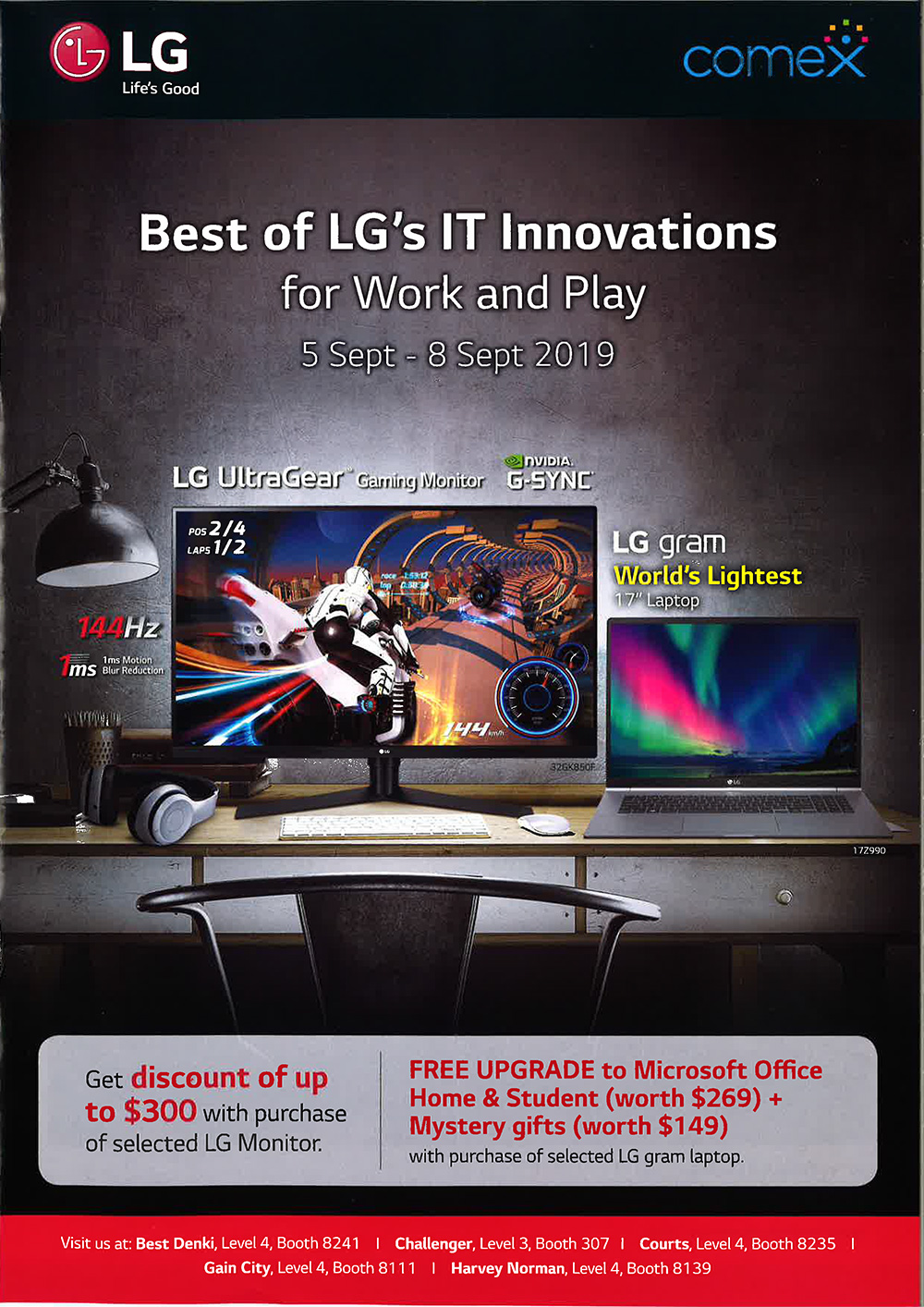 LG - page 1 Brochures from COMEX 2019 Singapore on Tech Show Portal ...