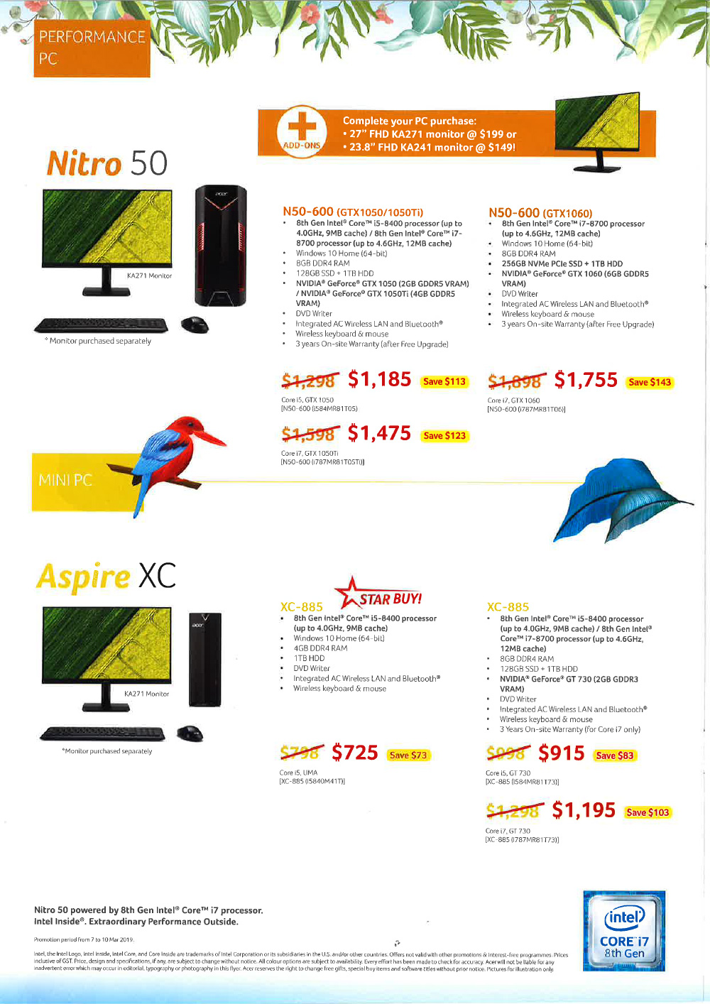 Acer - page 8 Brochures from IT Show 2019 Singapore on Tech Show Portal ...