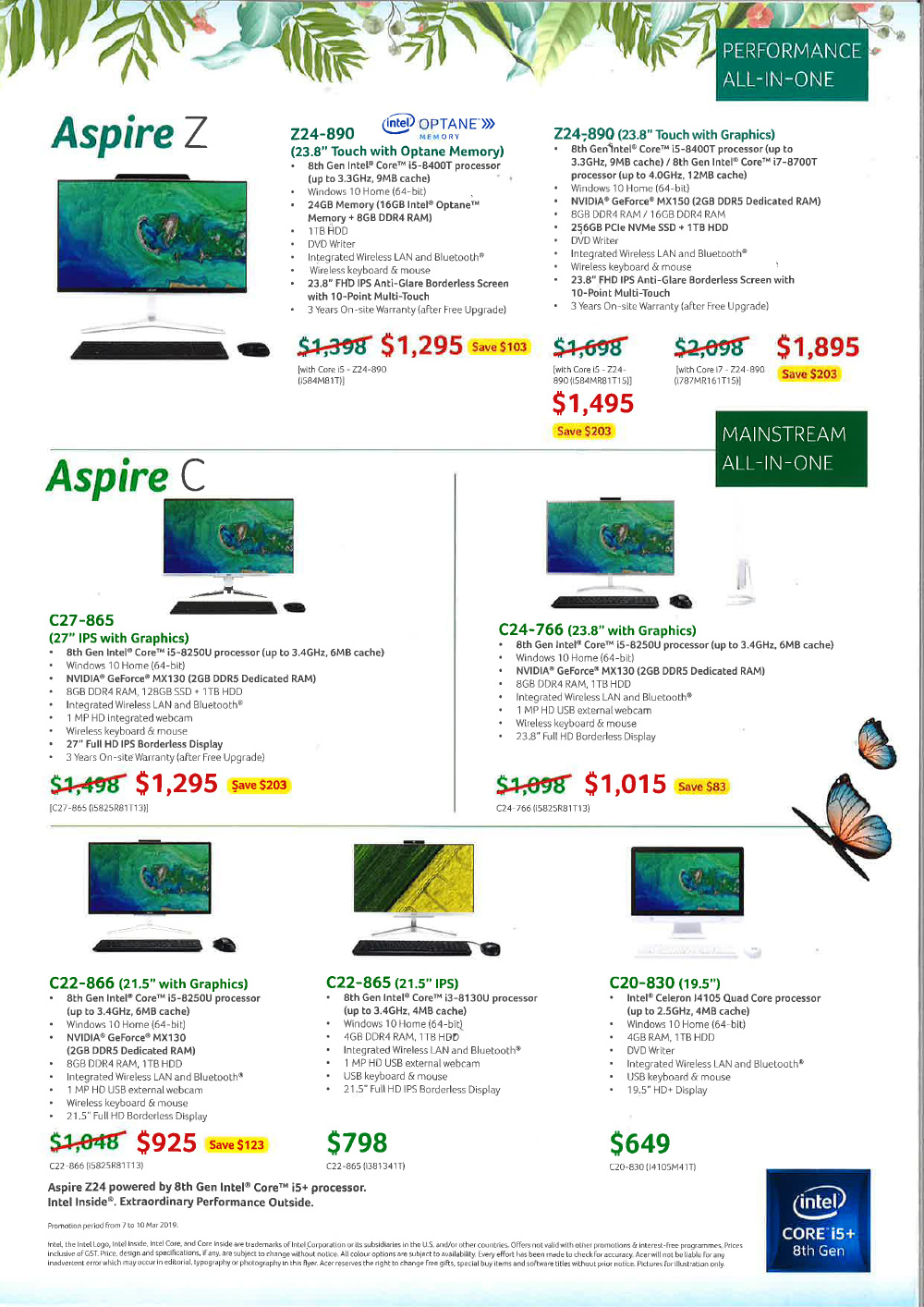 Acer - page 9 Brochures from IT Show 2019 Singapore on Tech Show Portal ...