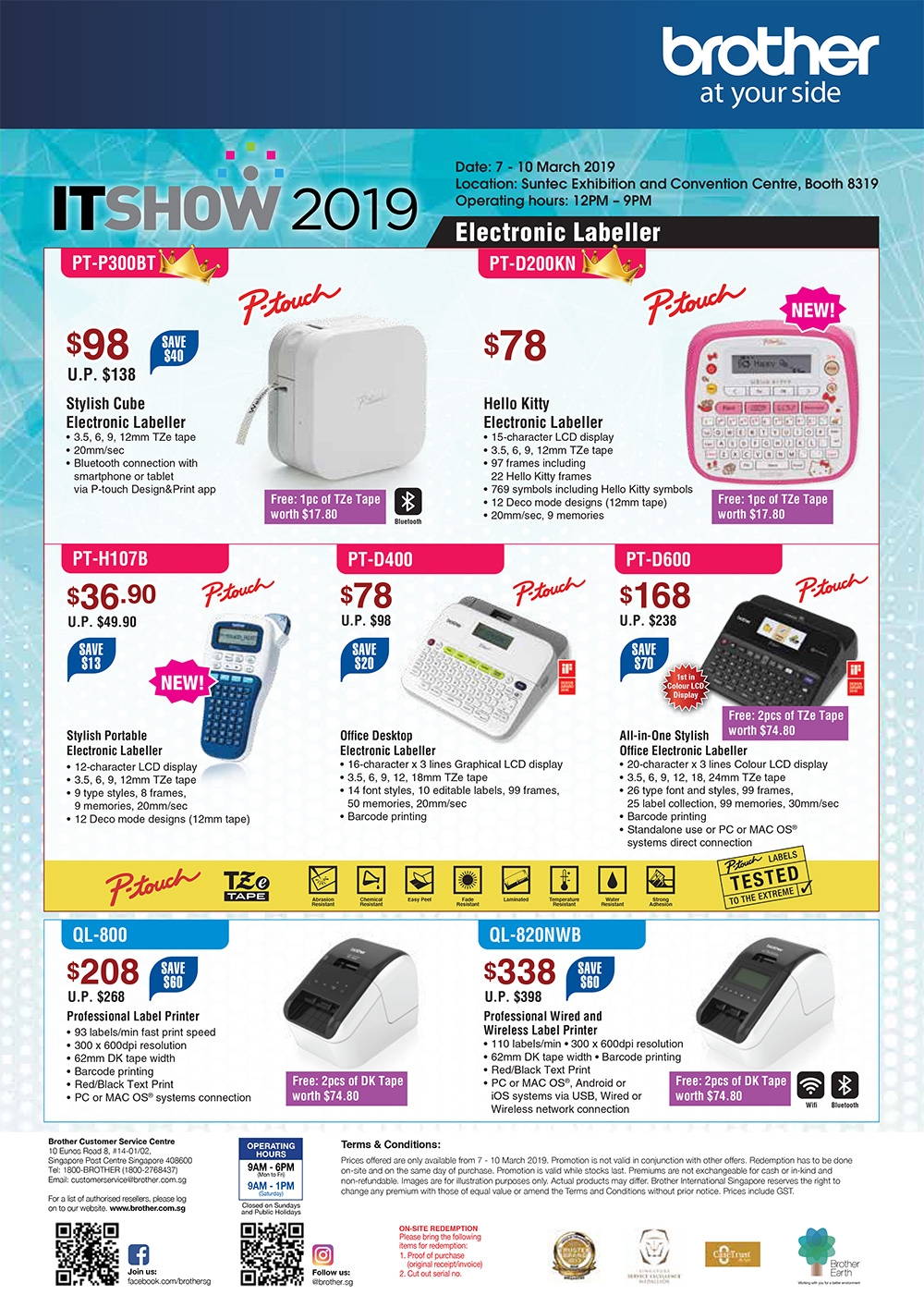 Brother - page 3 Brochures from IT Show 2019 Singapore on Tech Show ...