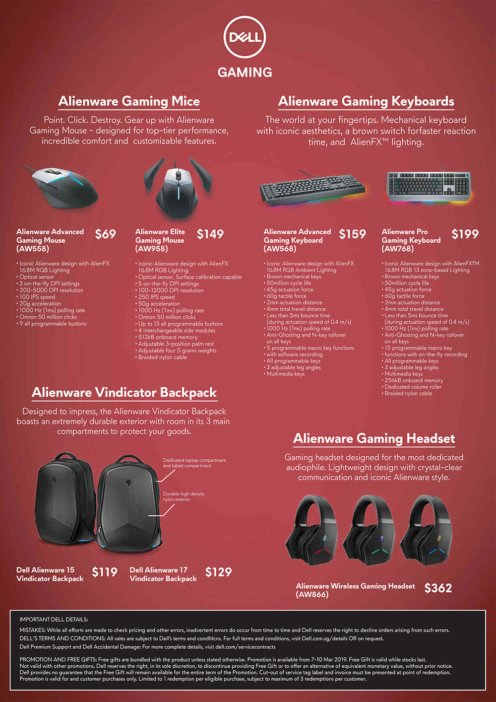 Alienware - page 3 Brochures from IT Show 2019 Singapore on Tech Show ...