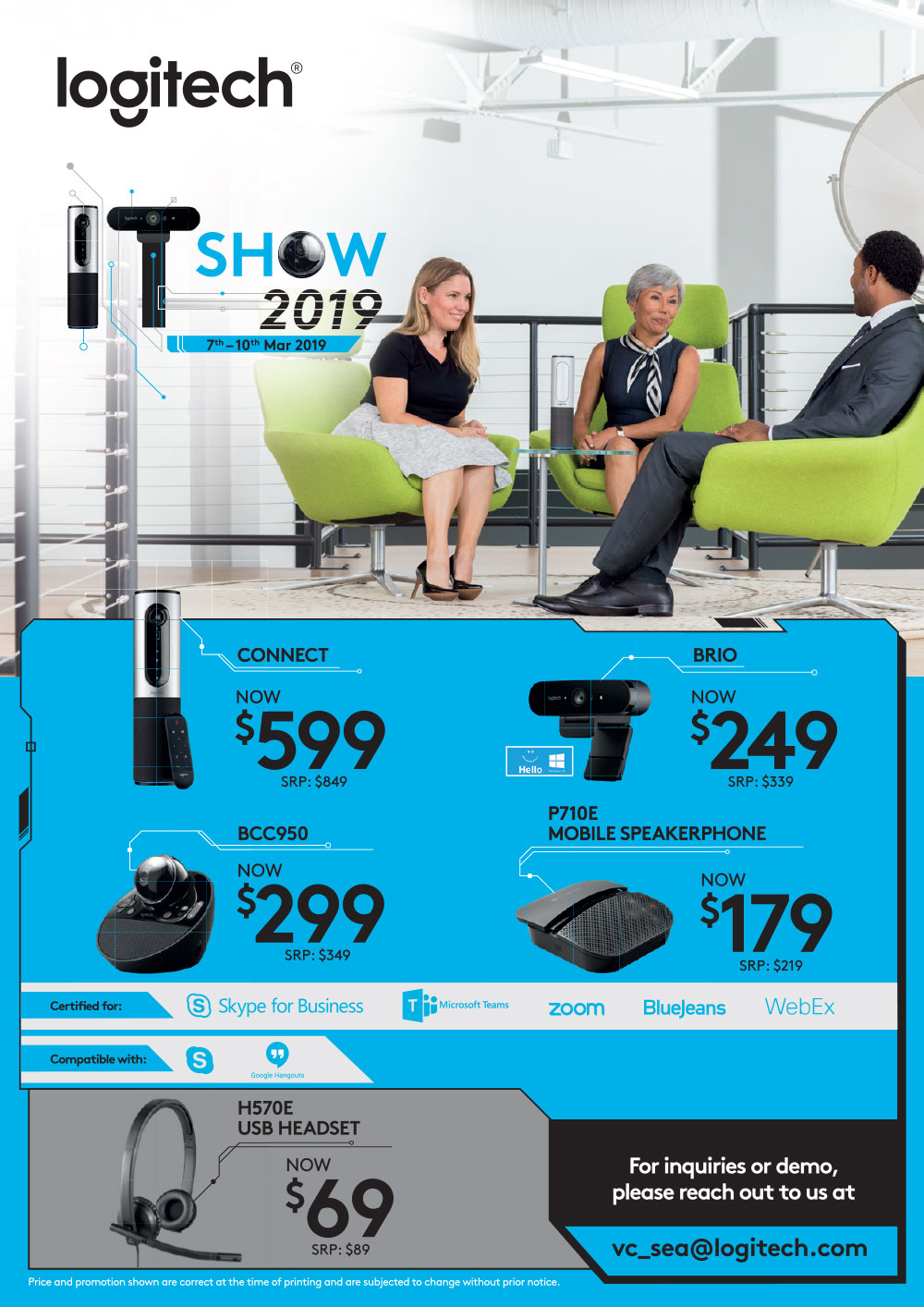 Logitech - Pg 5 Brochures from IT Show 2019 Singapore on Tech Show ...