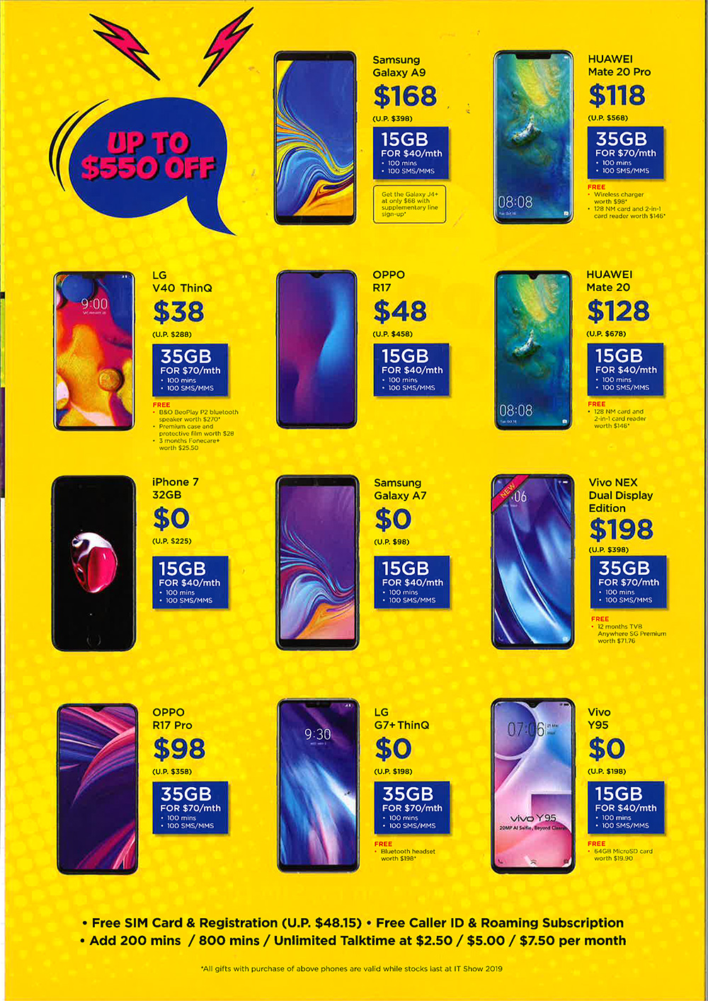 M1 - page 5 Brochures from IT Show 2019 Singapore on Tech Show Portal ...