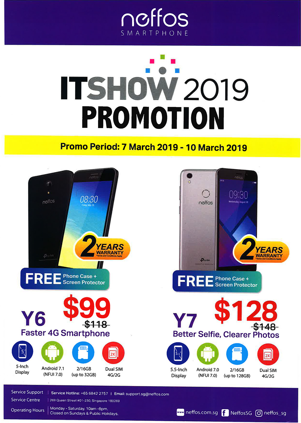 Neffos smartphone - page 1 Brochures from IT Show 2019 Singapore on ...