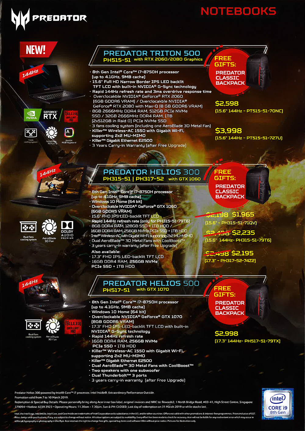 Acer gaming - page 2 Brochures from IT Show 2019 Singapore on Tech Show ...