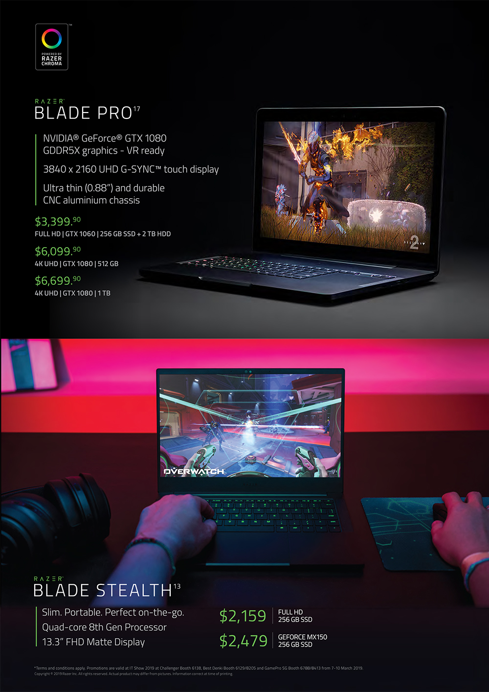 Razer- Pg 2 Brochures from IT Show 2019 Singapore on Tech Show Portal ...