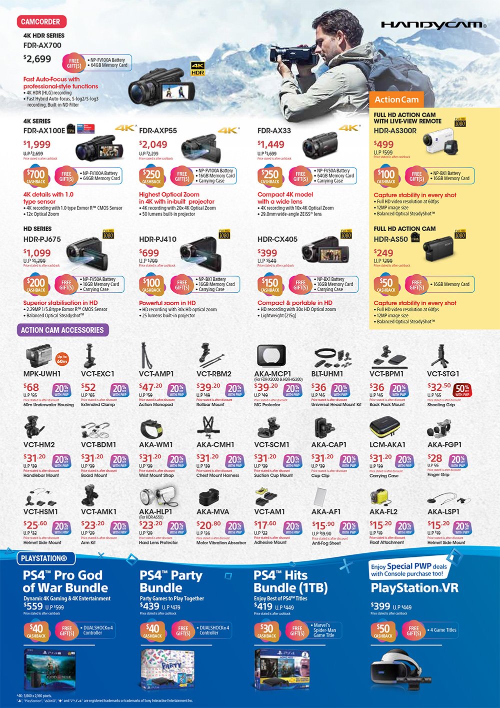 Sony - Pg 1 Brochures from IT Show 2019 Singapore on Tech Show Portal ...