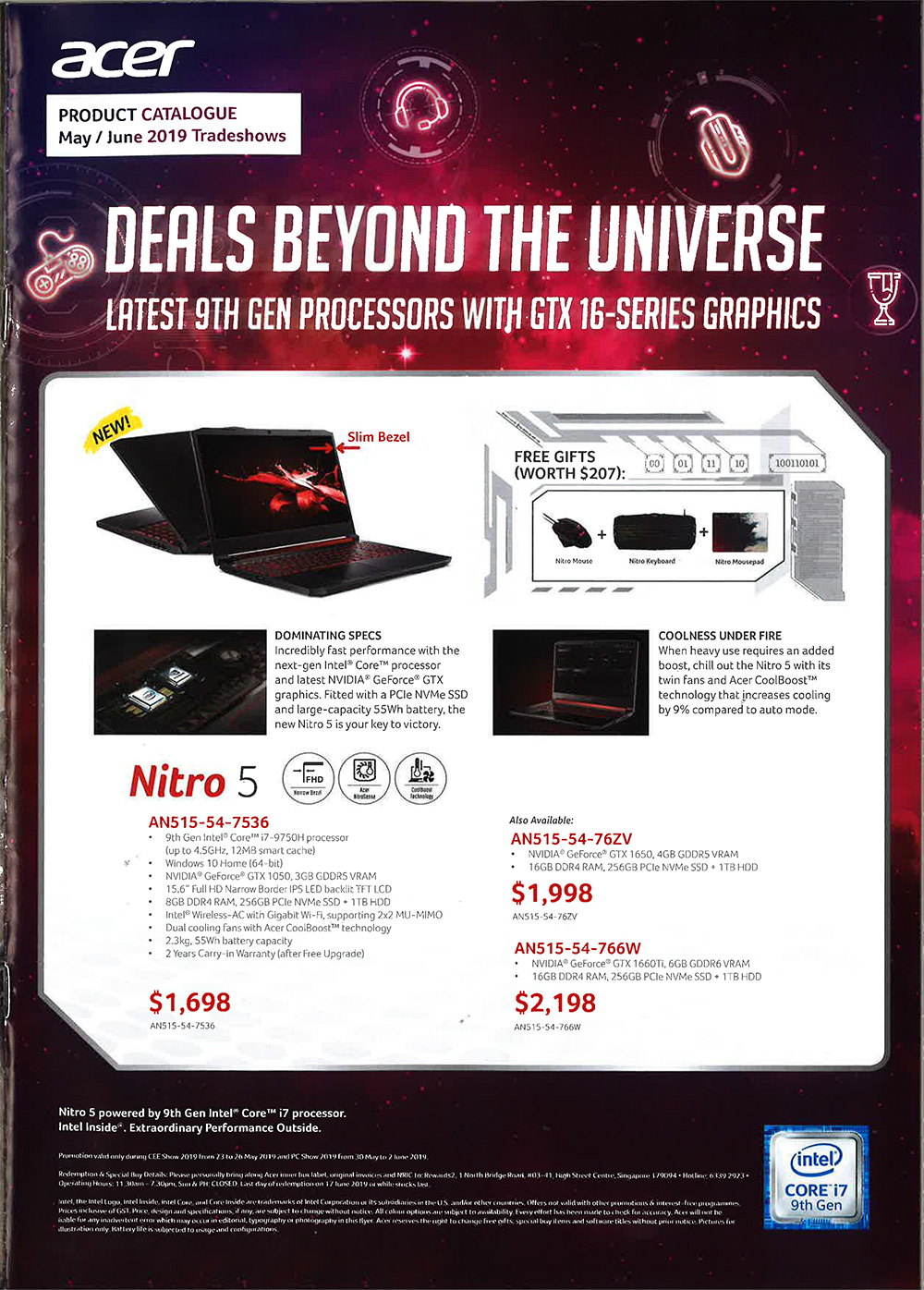 Acer notebooks - page 1 Brochures from PC Show 2019 on Tech Show Portal ...