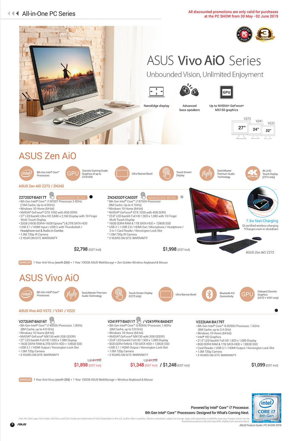 Asus Product Guide - Pg 03 Brochures from PC Show 2019 on Tech Show ...
