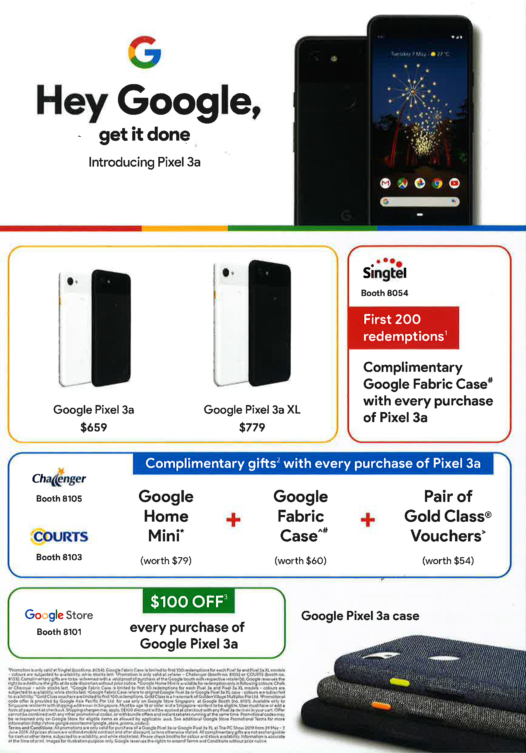 Google Pixel phone Brochures from PC Show 2019 on Tech Show Portal ...