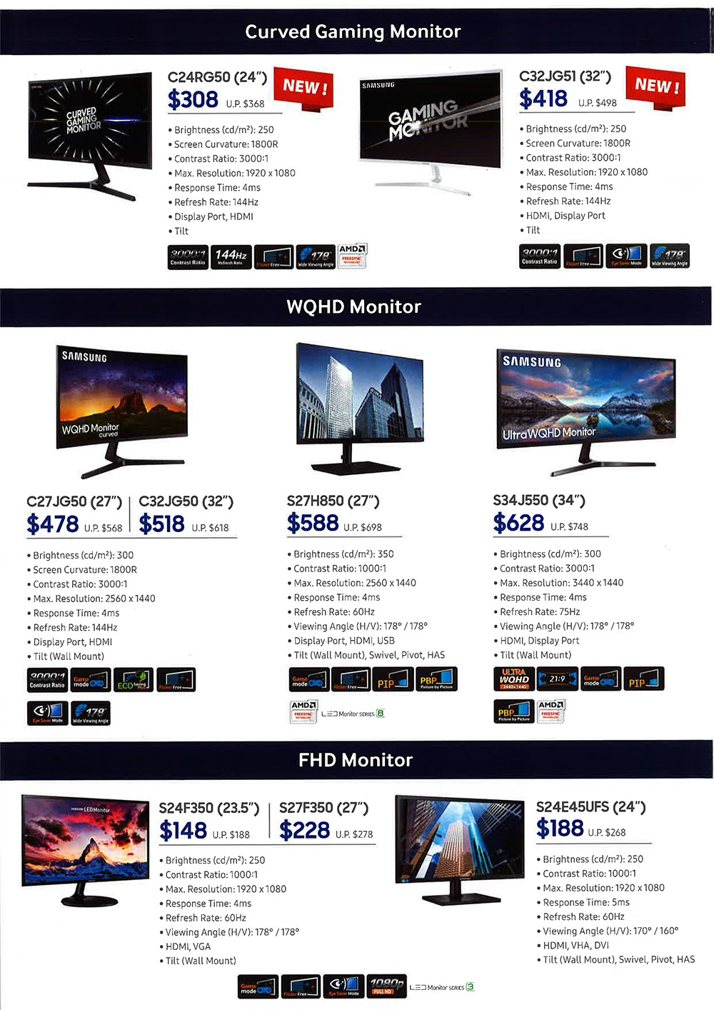 Samsung monitors - page 2 Brochures from PC Show 2019 on Tech Show ...